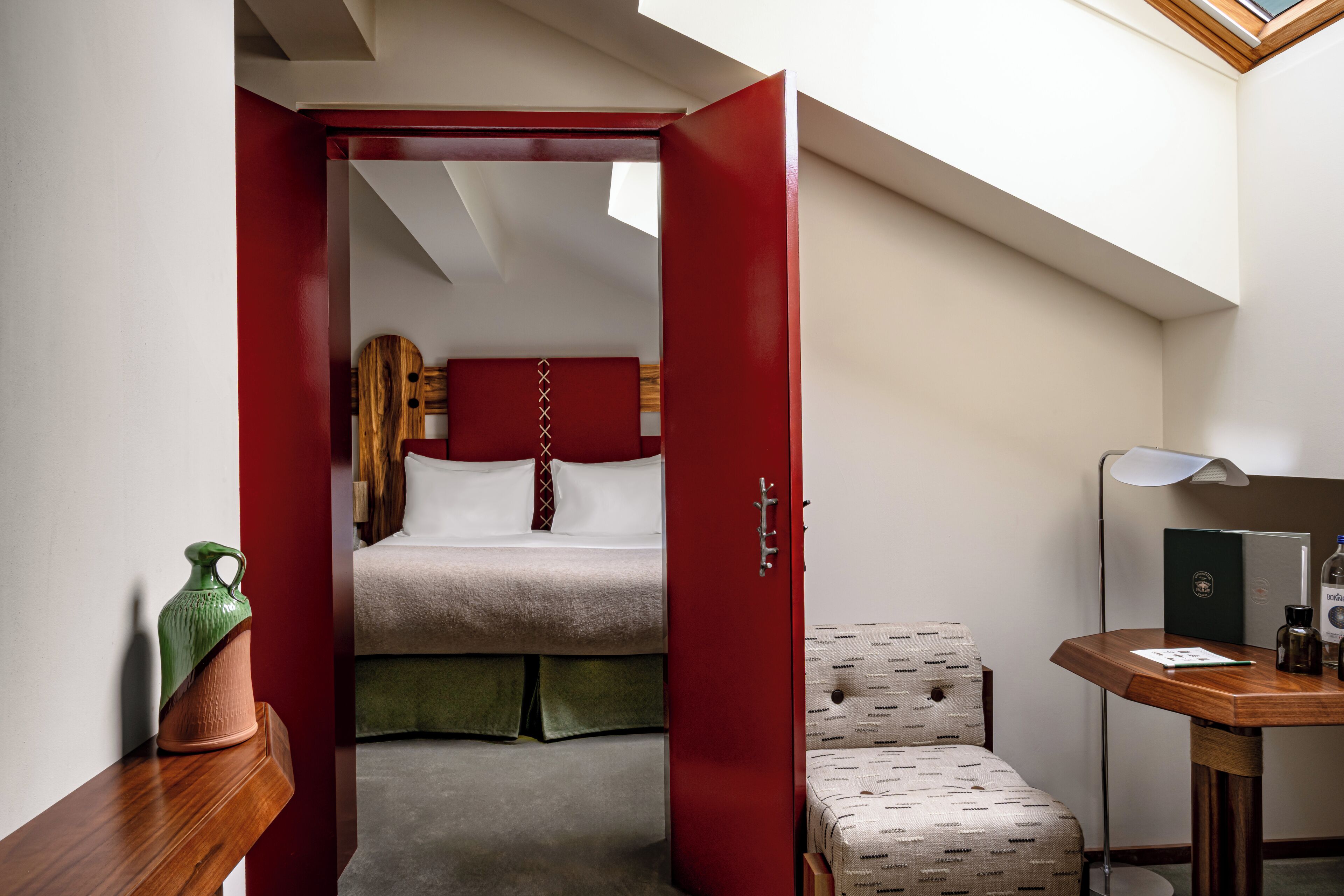 Quarto (Val d'Isère Under the eaves) | Roupa de alta qualidade, minibar, cofre no quarto 