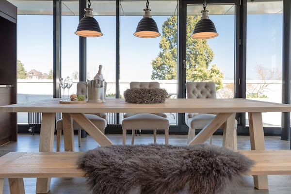 Suíte, vista para a cidade (Rooftop Terrace) | Roupas de cama antialérgicas, frigobar, cofres nos quartos, escrivaninha