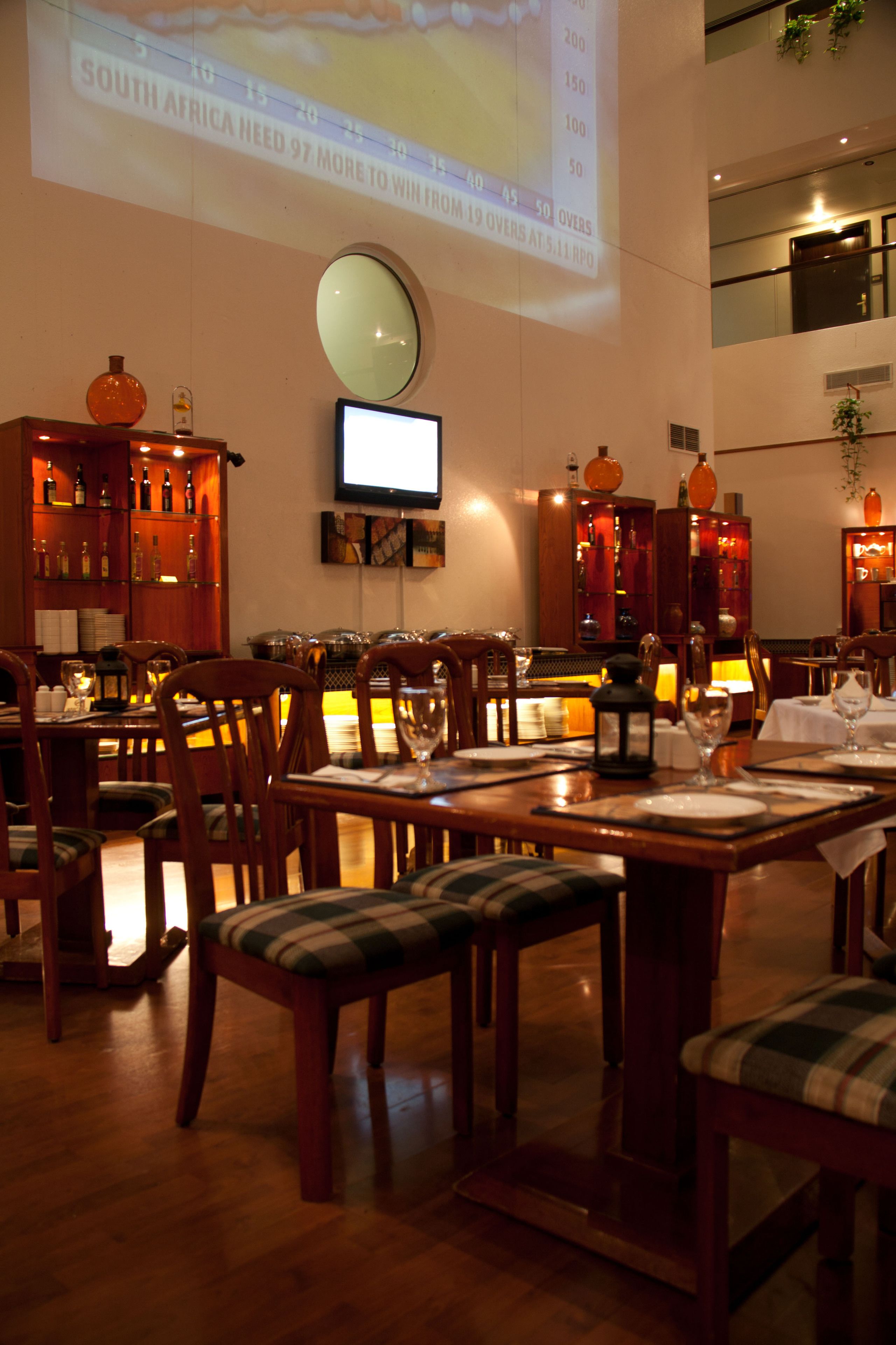 Café da manhã, almoço e jantar