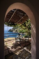 Suite-Estúdio Júnior, varanda, vista para o mar | Vista do quarto