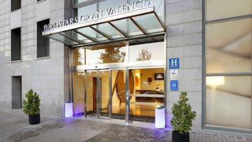 Entrada do alojamento