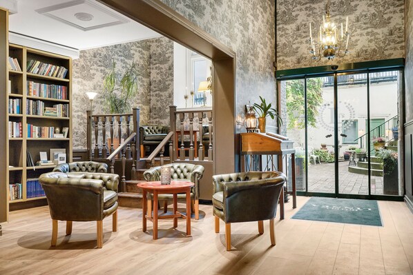 Sala de estar do lobby