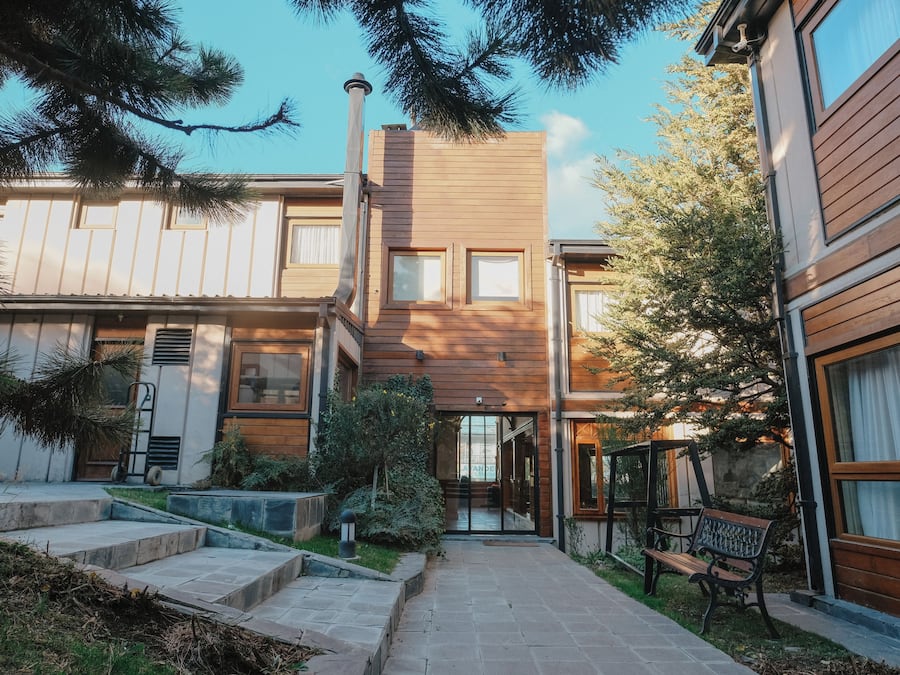 Fachada da propriedade