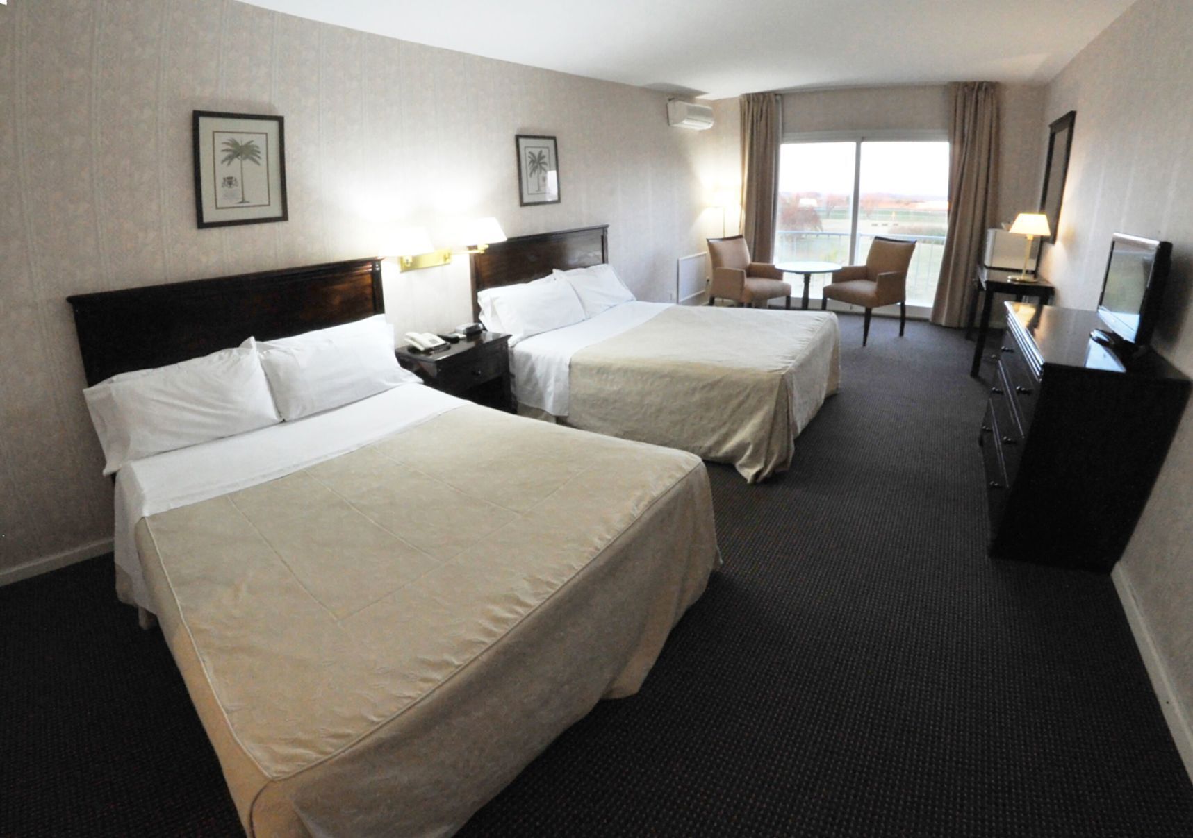 Roupas de cama antialérgicas, edredons de pluma, frigobar