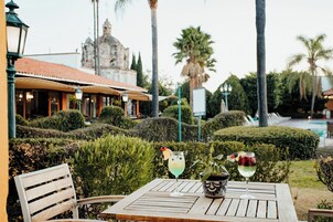 Quarto Nobre, 2 camas de casal (Deluxe) | Terraço/pátio interior