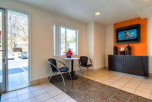 Sala de estar do lobby