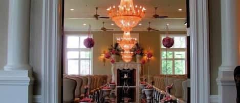 Área interna para casamento