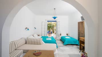 Quarto Duplo Standard | Cofre no quarto, ferro/tábua de engomar, Wi-fi grátis