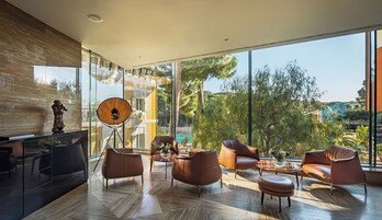 Sala de estar do lobby