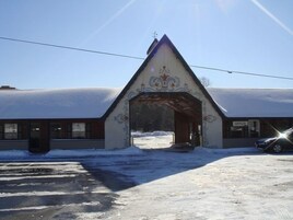 Entrada da propriedade