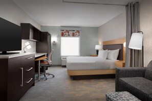 Suite-Estúdio, 1 cama king-size, não fumadores | Secretária, cortinas/cortinados opacos, ferro/tábua de engomar 