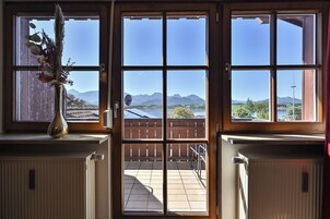 Apartamento Panorâmico | Vista do quarto