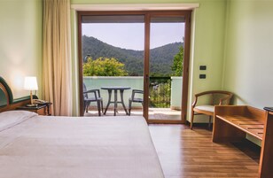 Roupa de alta qualidade, edredões de penas, minibar, cofre no quarto 