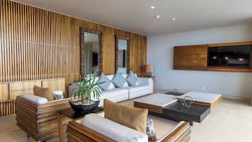 Suíte presidencial | 1 quarto, frigobar, cofres nos quartos, escrivaninha