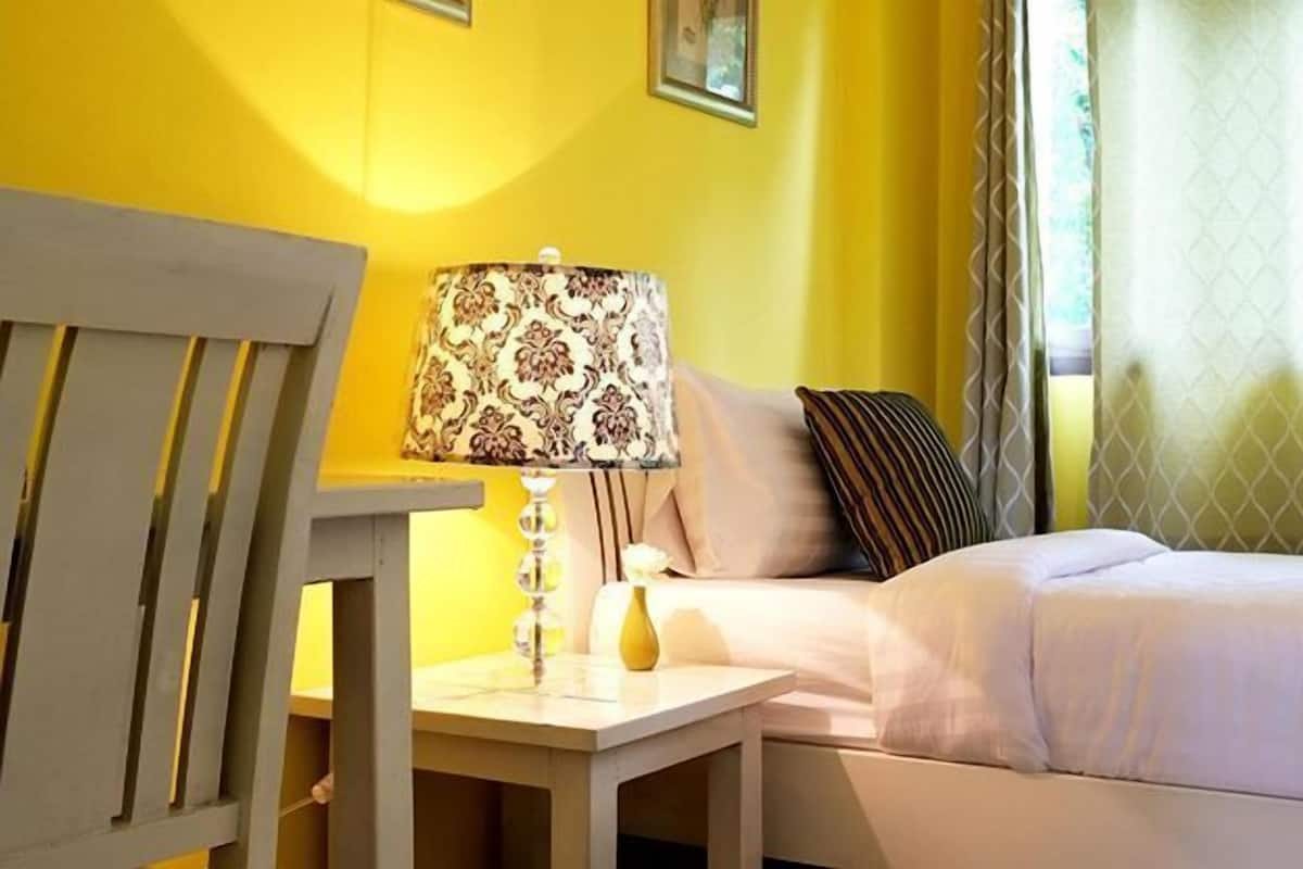 Quarto Deluxe | Minibar, secretária, cortinas/cortinados opacos, ferro/tábua de engomar