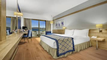 Roupa de alta qualidade, minibar grátis