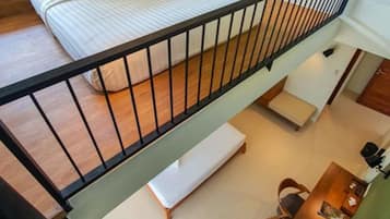 Loft família | 1 quarto, cofres nos quartos, escrivaninha, cortinas blackout