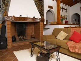 Área de estar no saguão