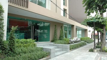 Entrada do alojamento
