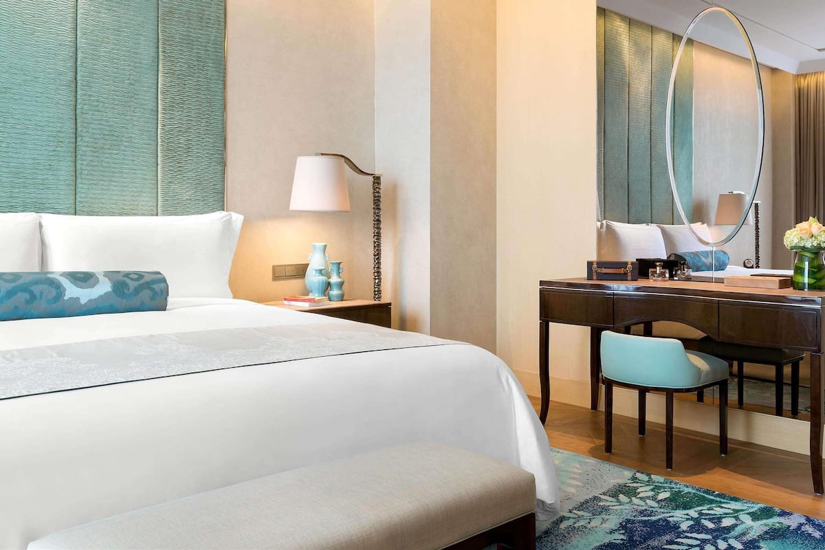 1 quarto, lençóis de algodão egípcio, roupa de alta qualidade, minibar