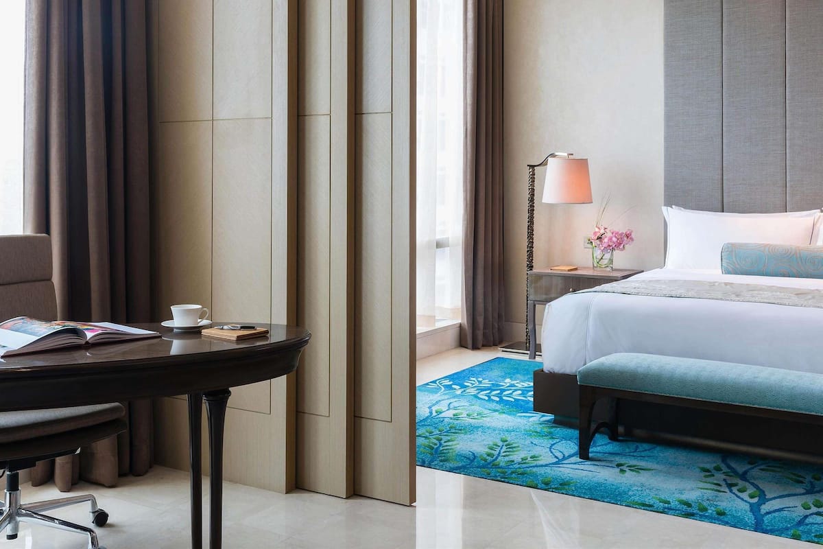 1 quarto, lençóis de algodão egípcio, roupa de alta qualidade, minibar