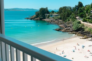 Quarto solteiro, vista para o mar | Vista para praia/oceano