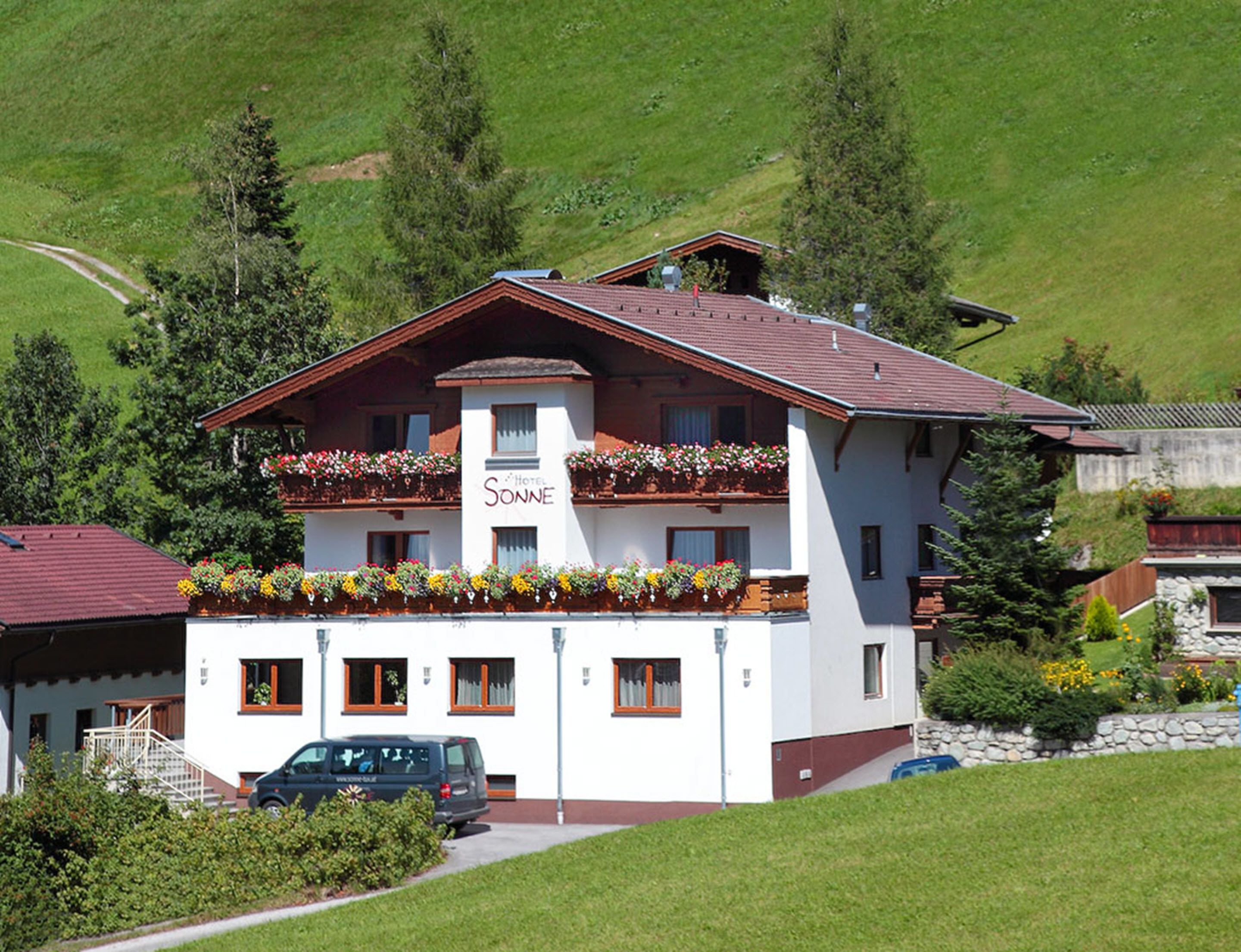 Fachada do alojamento