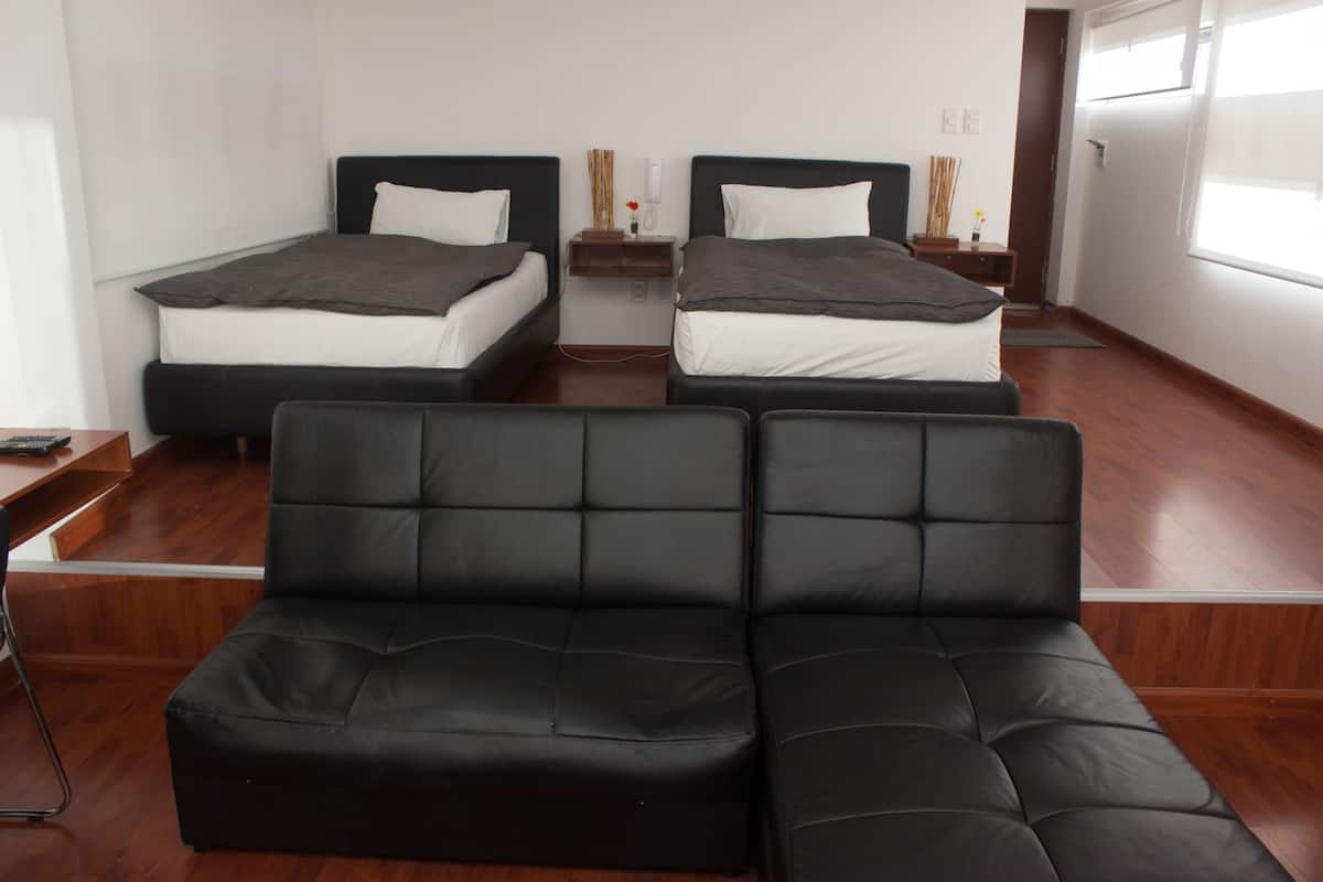 Quarto Deluxe, 2 camas individuais | Vista do quarto