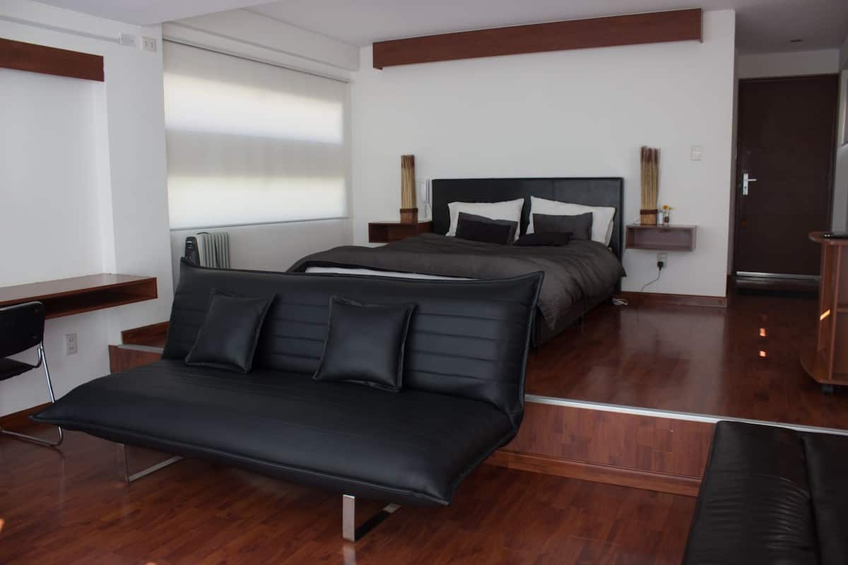 Quarto Individual Deluxe | 12 quartos, lençóis de algodão egípcio, roupa de alta qualidade