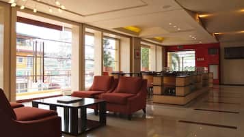 Sala de estar do lobby