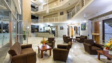 Sala de estar do lobby