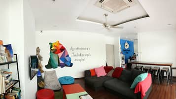 Sala de estar do lobby