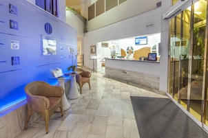 Sala de estar do lobby