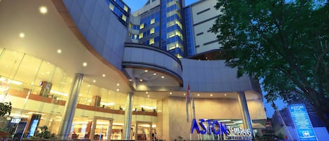 Fachada da propriedade