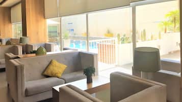 Sala de estar do lobby