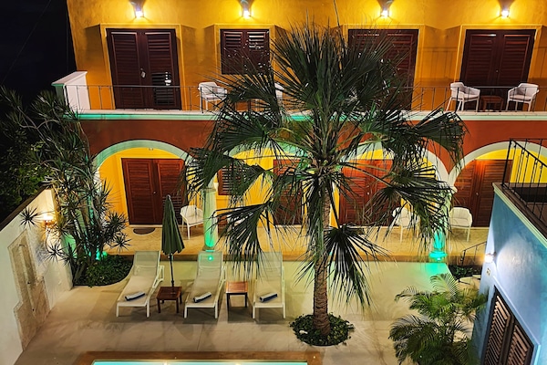 Vista para o pátio