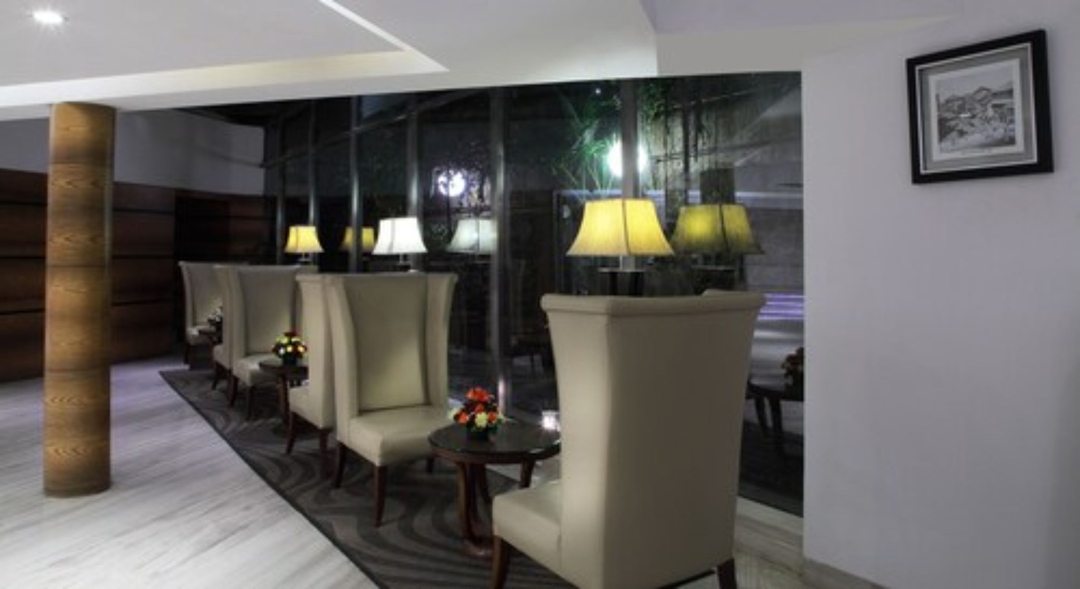 Sala de estar do lobby