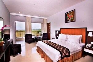 Quarto casal executivo | Frigobar, Wi-Fi de cortesia