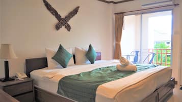 Quarto Superior, vista para o mar | 1 quarto, cofre no quarto, secretária, Wi-fi grátis