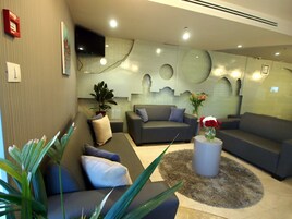 Sala de estar do lobby