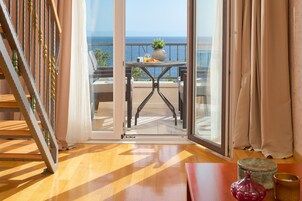 Suite Familiar, 2 casas de banho, vista para o mar | Vista do quarto