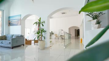 Sala de estar do lobby