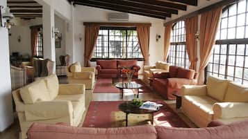 Sala de estar do lobby