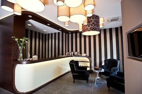 Lounge no saguão