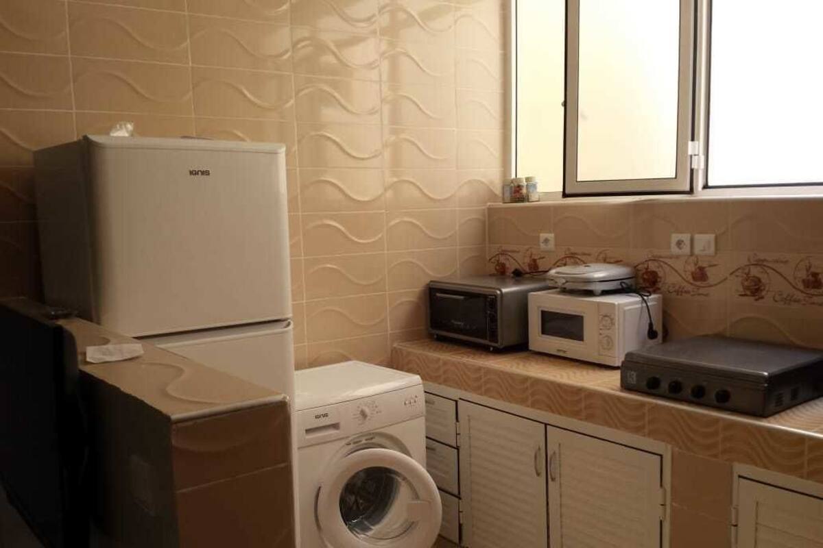 Apartamento, 2 quartos | Cozinha privada | Um forno, uma placa de cozinha