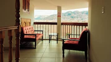 Terraço no piso superior