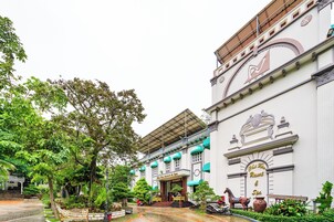 Área externa para banquete