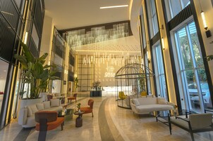 Sala de estar do lobby