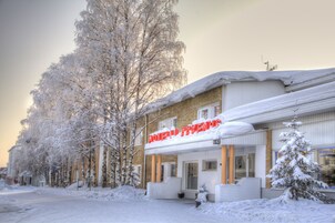 Entrada do alojamento