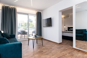 Suíte estúdio luxo | Área de estar